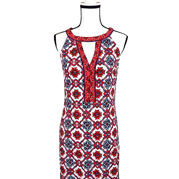 Grifflin Paris | Dresses | Nwt Grifflin Paris Moroccan Tile Print Maxi ...